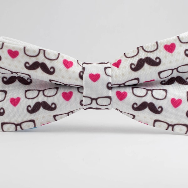 Mustache Bow Tie - Etsy