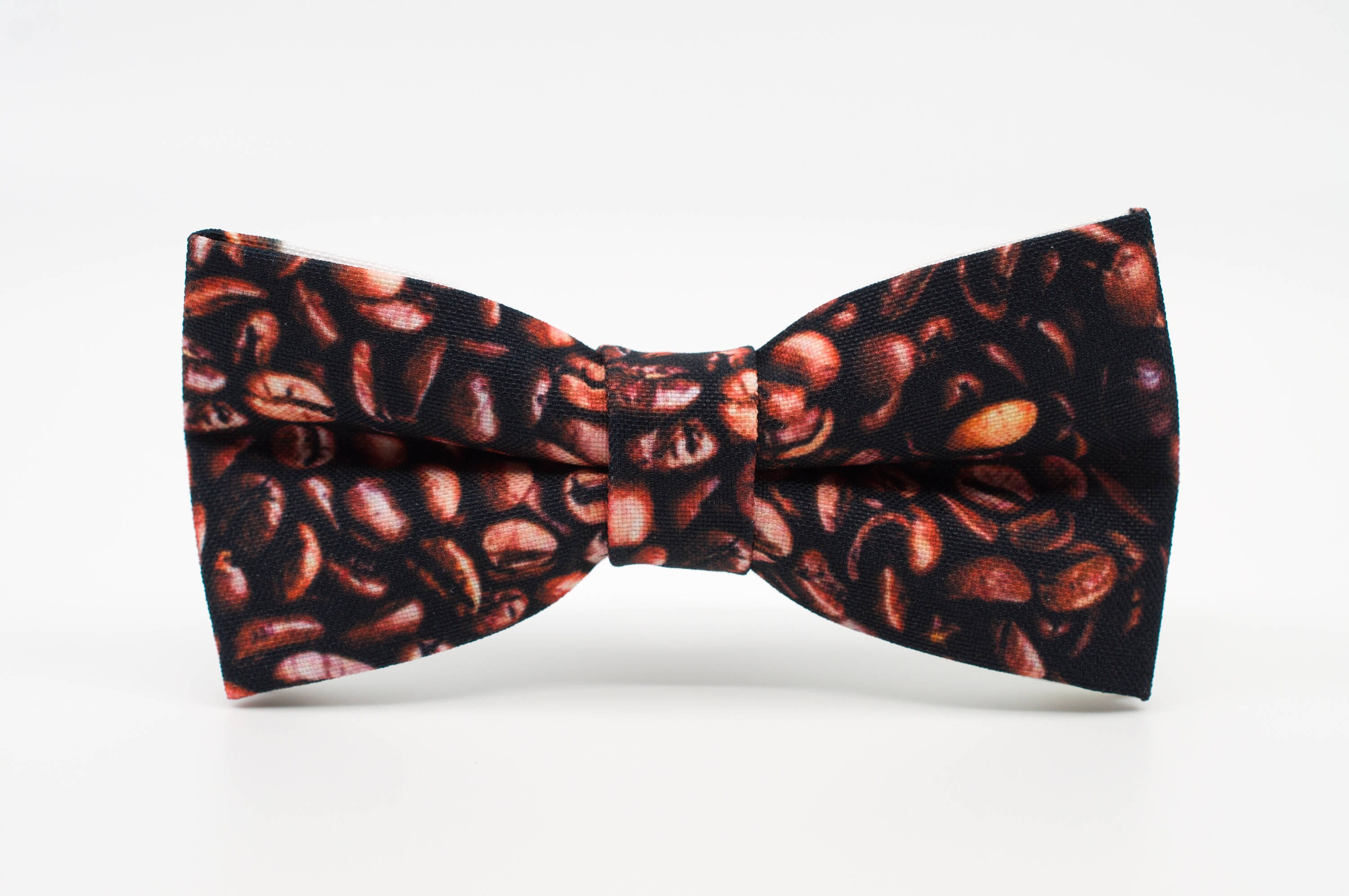 Coffee Bow Tie Brown Bow Ties Barista Bow Tie Coffee Beans - Etsy