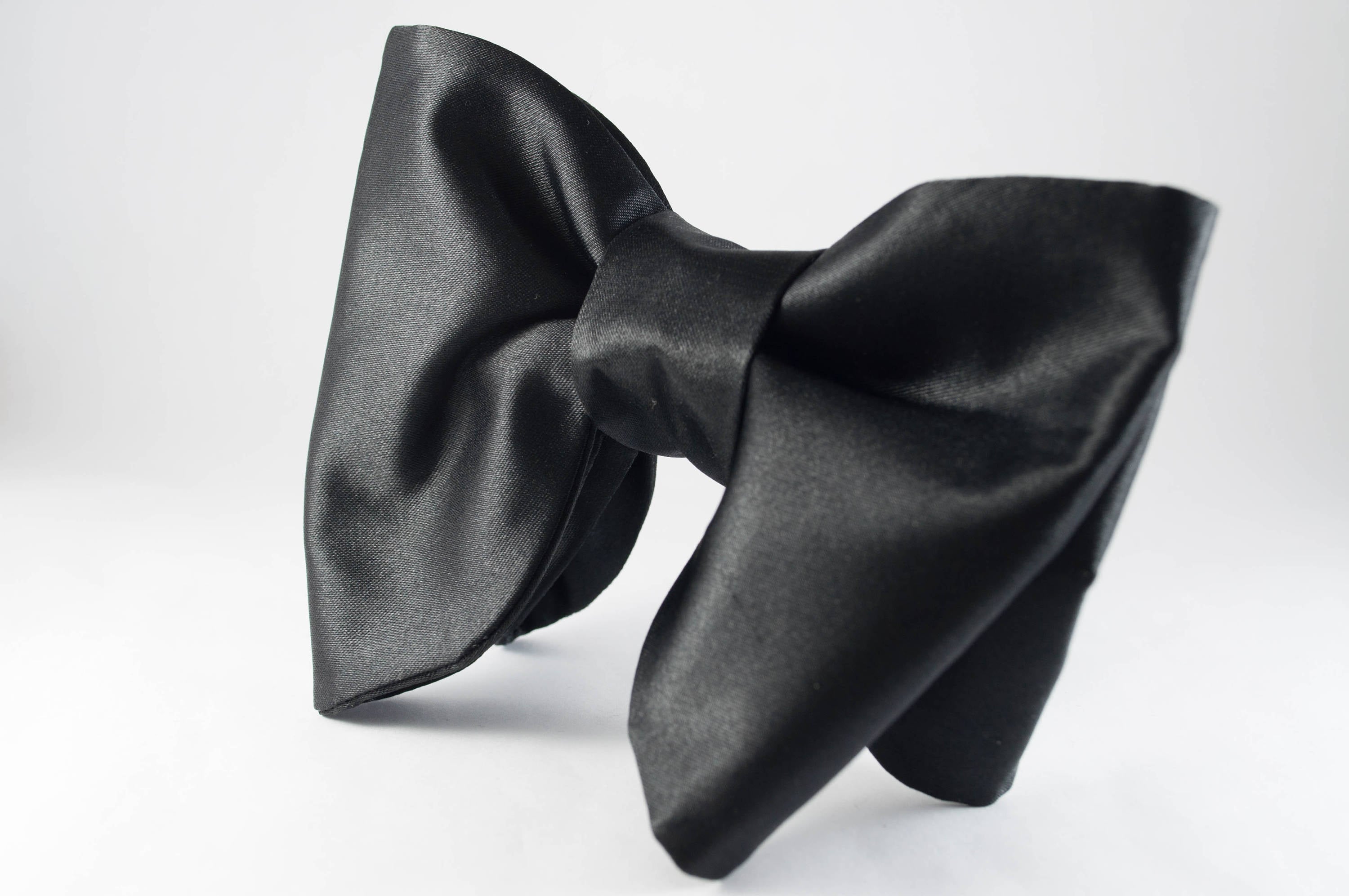 Oversized Bow Tie Large Bow Tie Black Bow Tie for Wedding Tom - Etsy