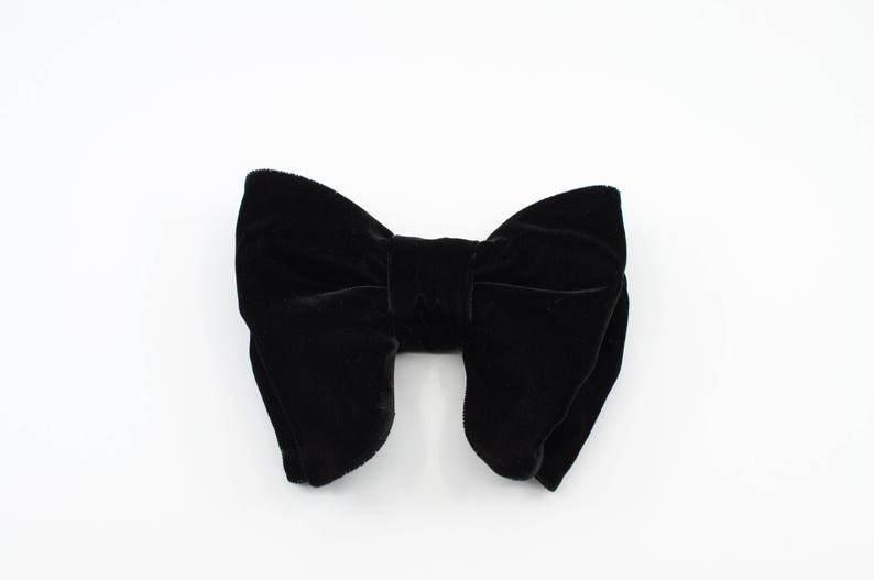 Oversized Bow Tie Large Bow Tie Black Bow Tie for Wedding Tom - Etsy