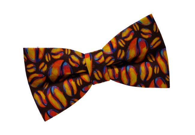 Coffee Bow Tie Brown Bow Ties Barista Bow Tie Coffee Beans - Etsy