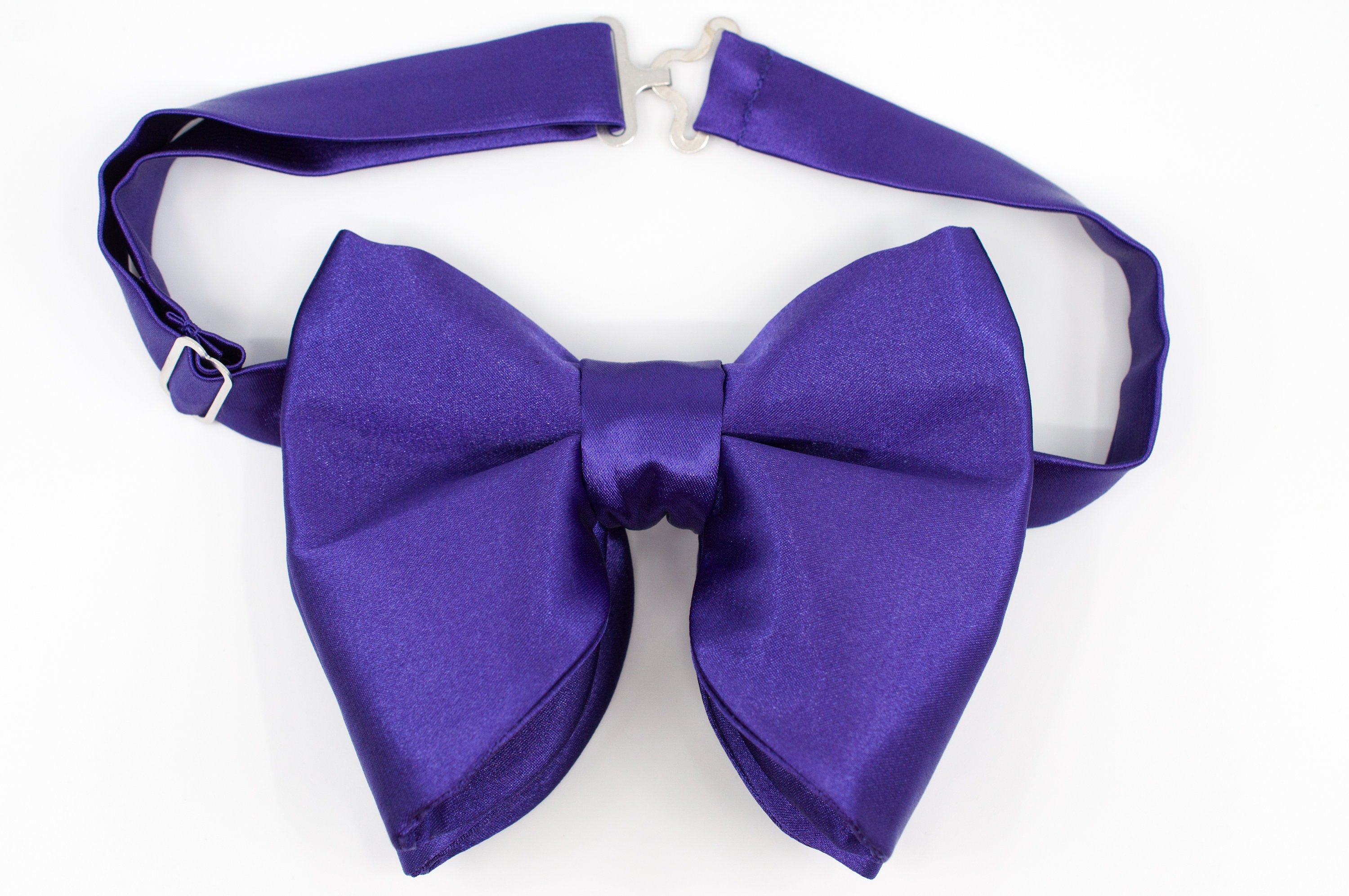 Ultra violet Big Purple bow tie Large Mauve BowTie Indigo | Etsy