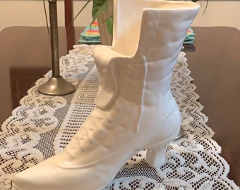 Glass Boot Vase - Etsy