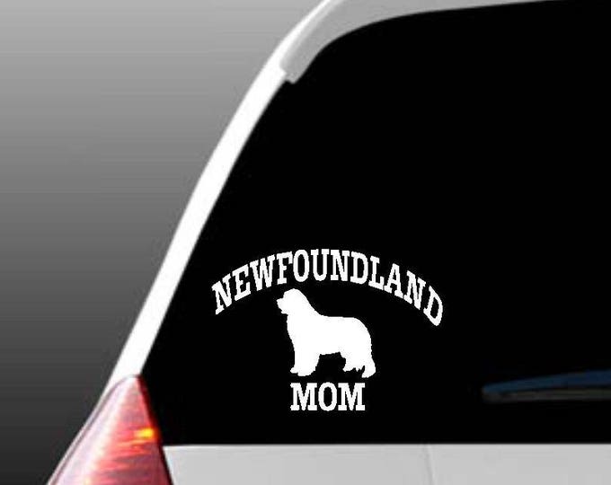 Newfoundland Mom/dad/parents Car Window Decal - Etsy