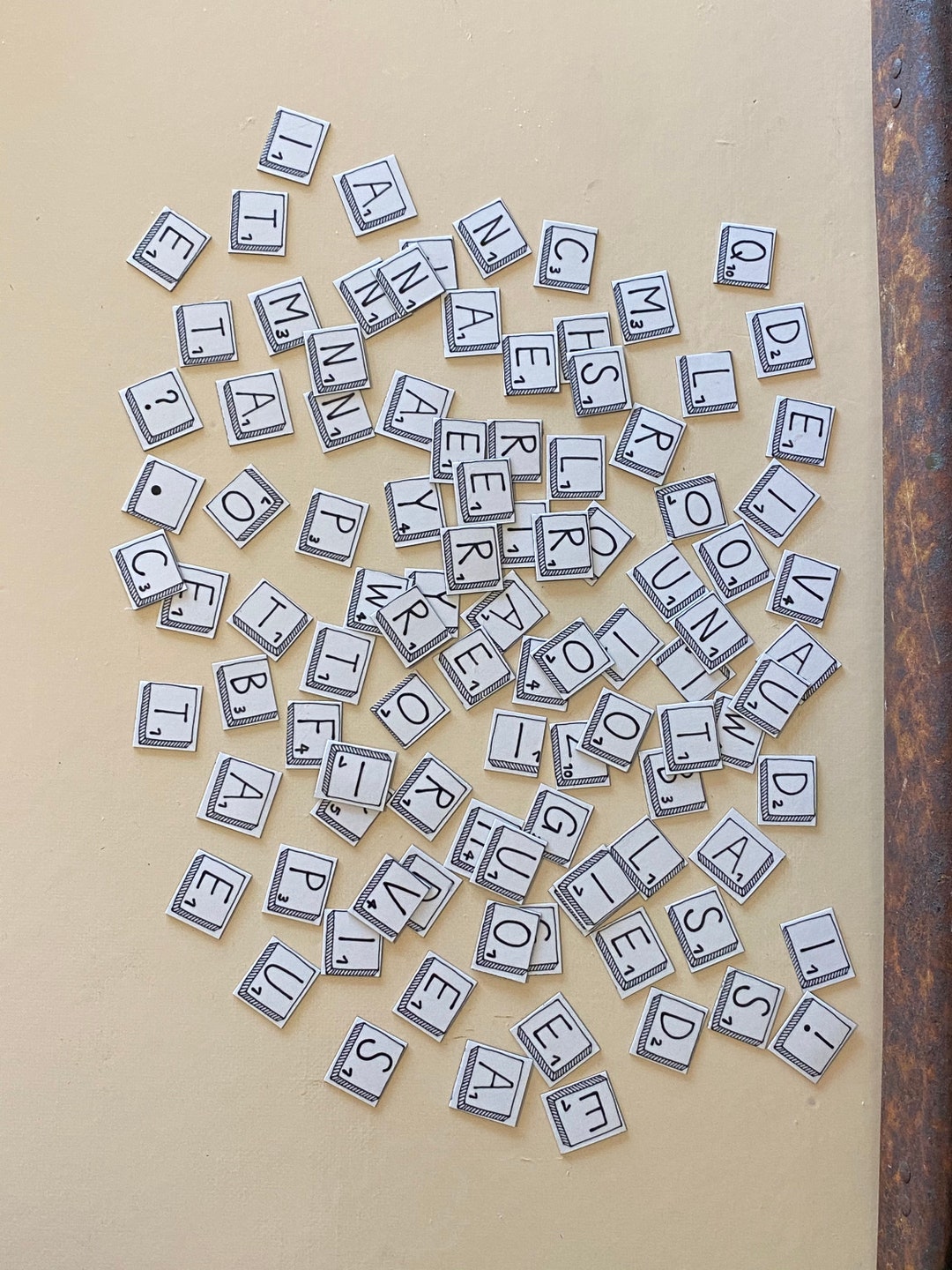 Scrabble Letters | Scrabble Magnets | Letter Magnets | Refrigerator Fun ...