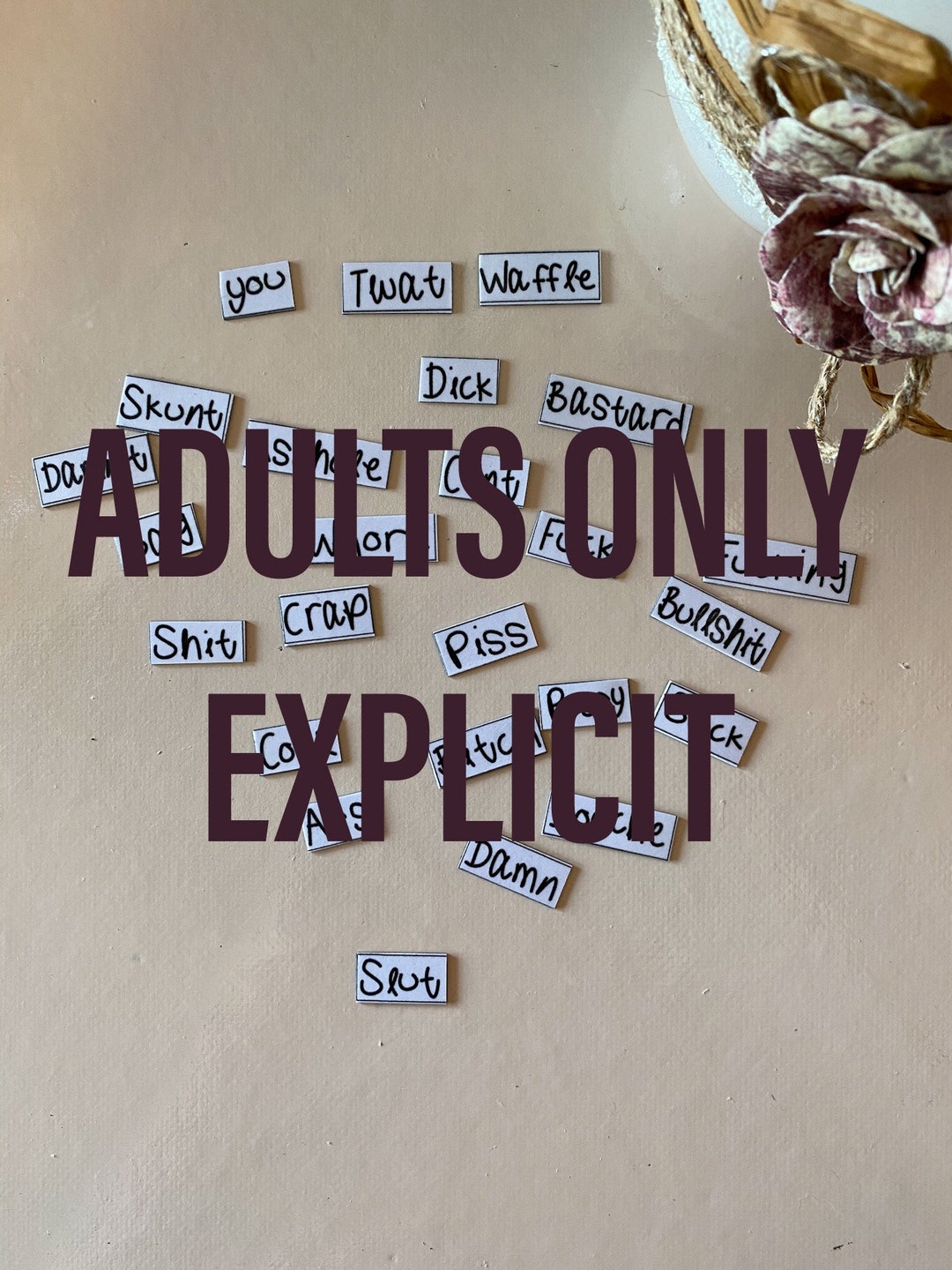 Bad Language Magnets | Cuss Word Magnets | Bad Word Magnets | Adult ...