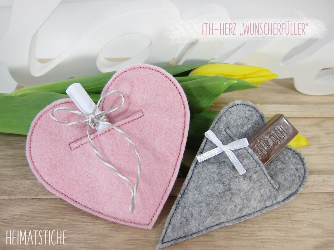 ITH Heart wish Fulfiller 10x10-embroidery File - Etsy