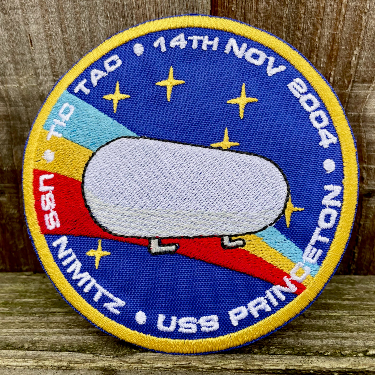 Tic Tac UFO / UAP Encounter - Embroidered Morale Patch (4"/10cm) - Etsy