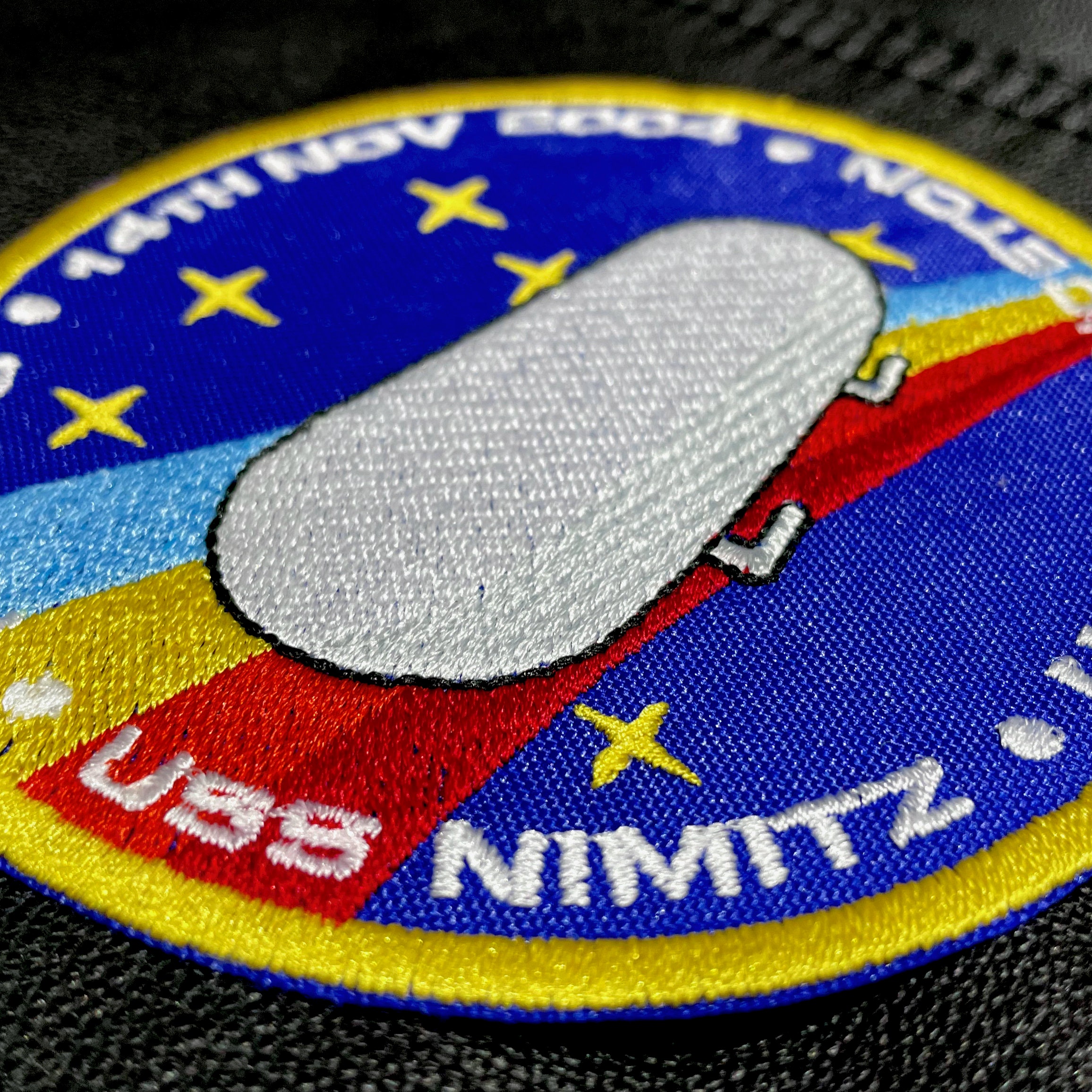 Tic Tac UFO / UAP Encounter - Embroidered Morale Patch (4"/10cm) - Etsy