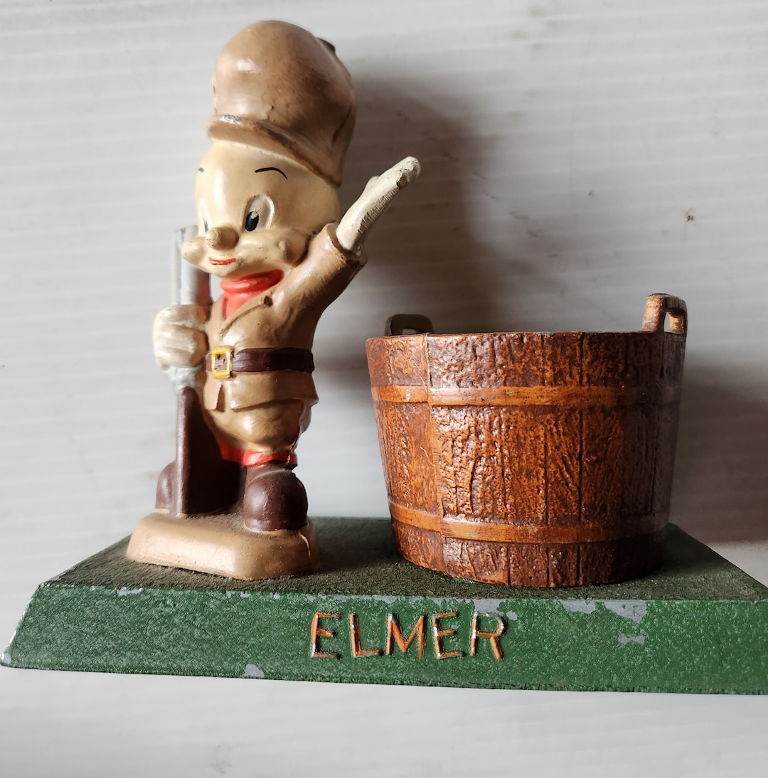 Elmer Fudd Cast Iron Figure - Etsy