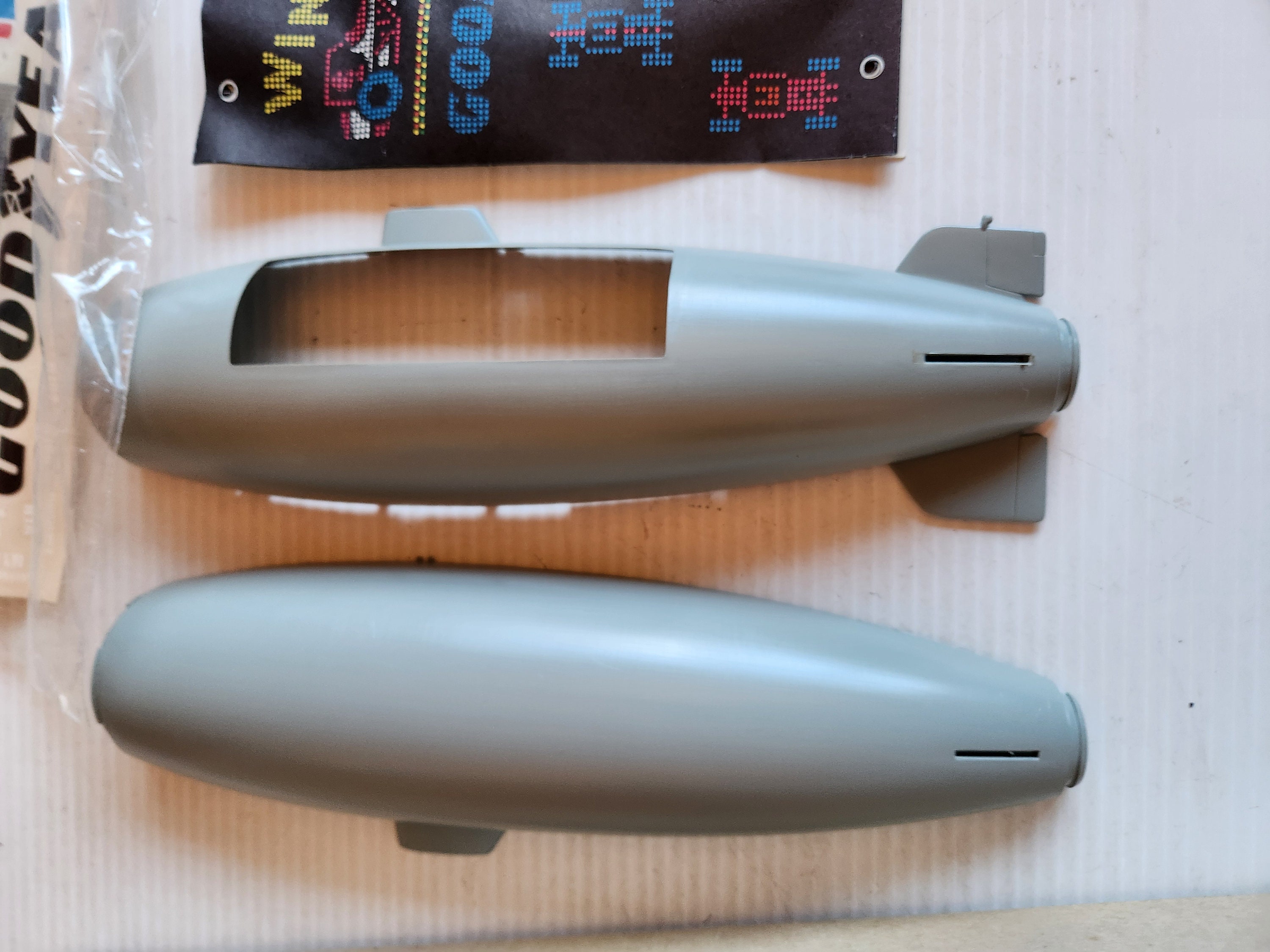 Revell Goodyear Blimp Snap Together Plastic Model Kit 1977 H-999 - Etsy