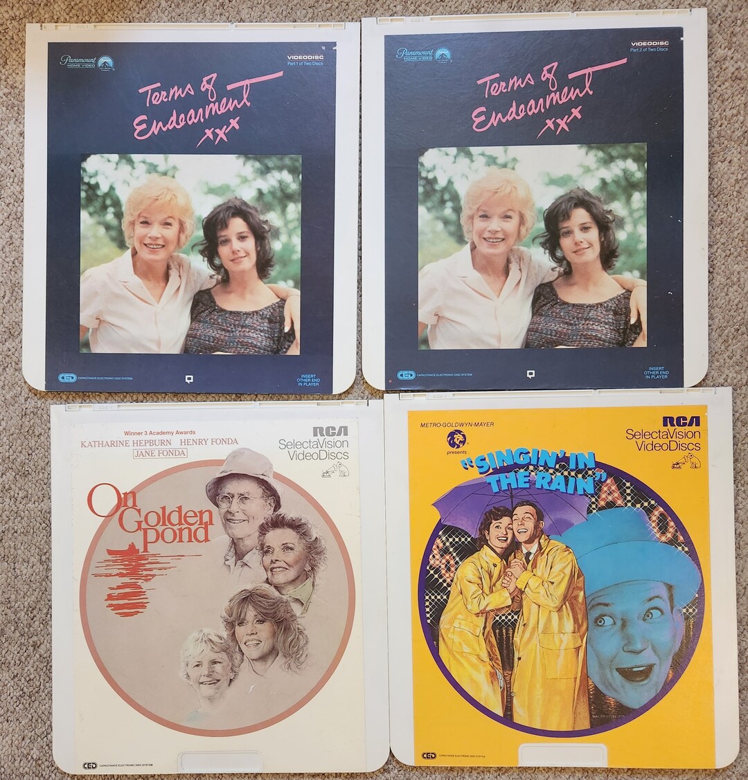 RCA Selectavision Videodiscs Lot of 3 - Etsy