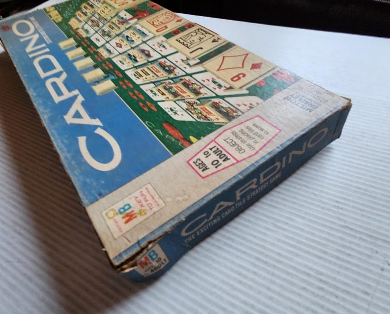 Milton Bradley Cardino Tile Strategy Game 1970 #4001 - Etsy