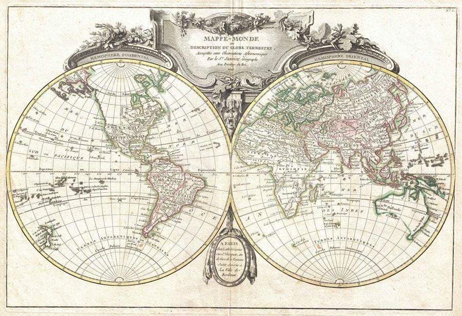 80 Old Rare Antique World Maps in High Resolution (300dpi) Instant ...