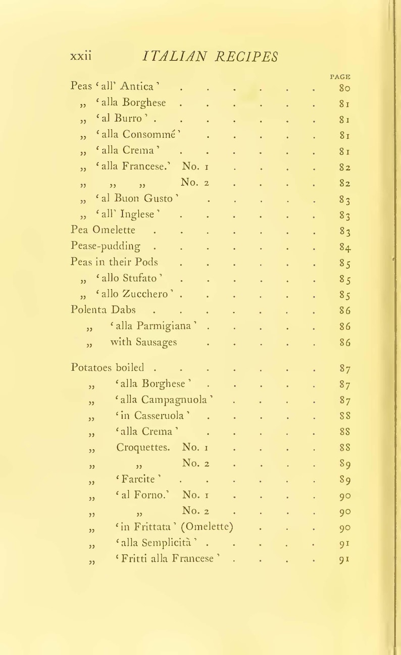 19 Vintage Italian Cookbooks in PDF Format Instant Digital Download - Etsy