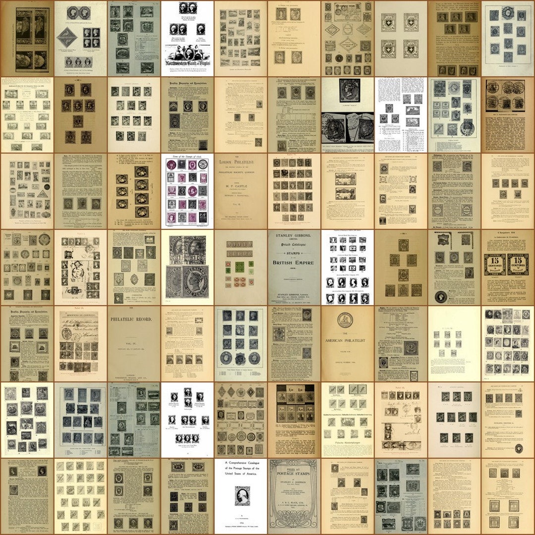 223 Books Library of Postage Stamps, Stamp Collecting and Philately PDF ...