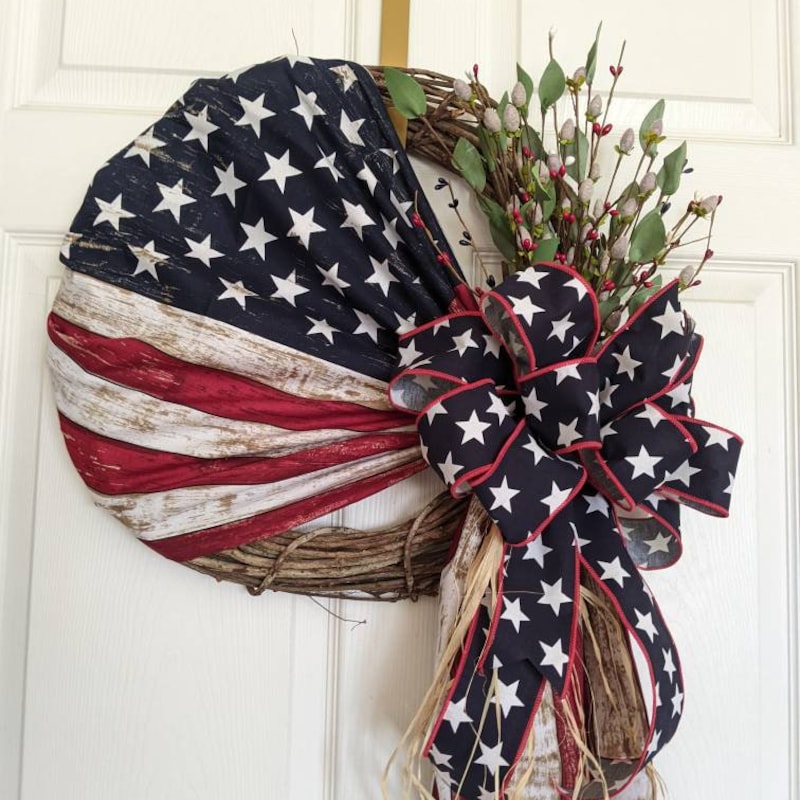 Veterans Day Wreath - Etsy