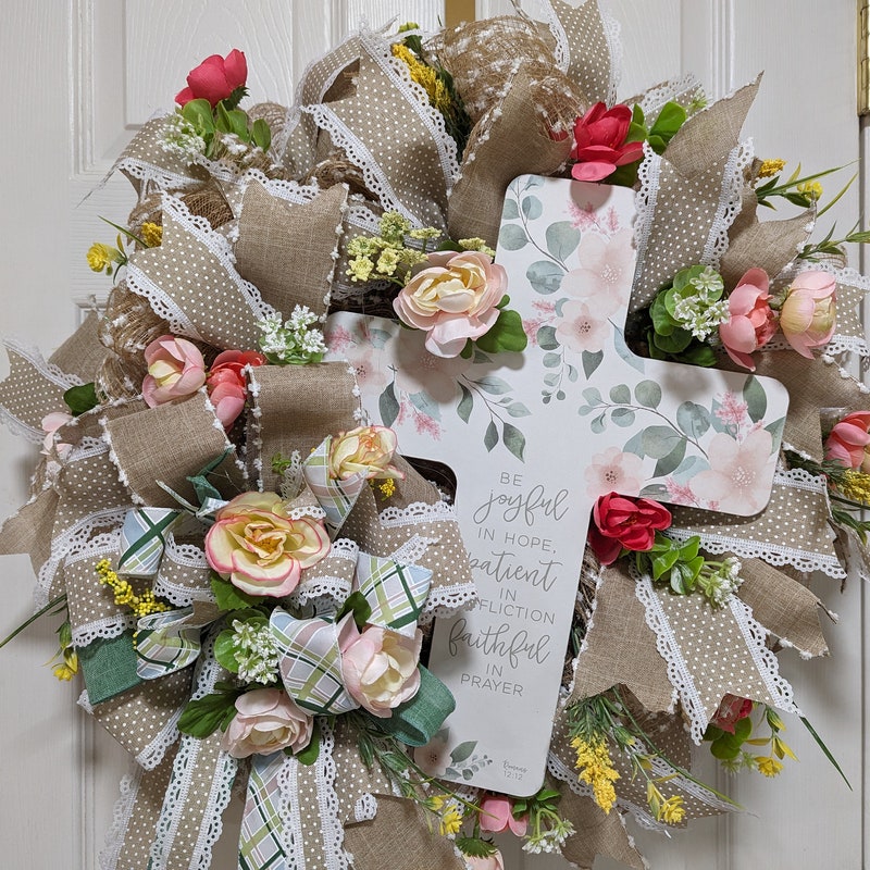 Religious Wreath - Etsy