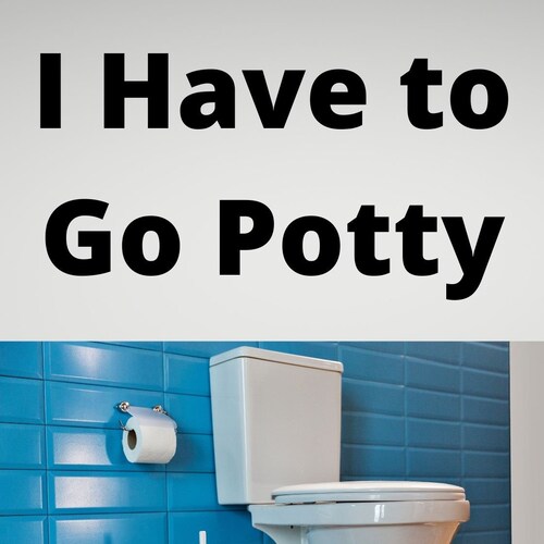 Social Story I Can Go Potty Boy Book editable Toilet - Etsy