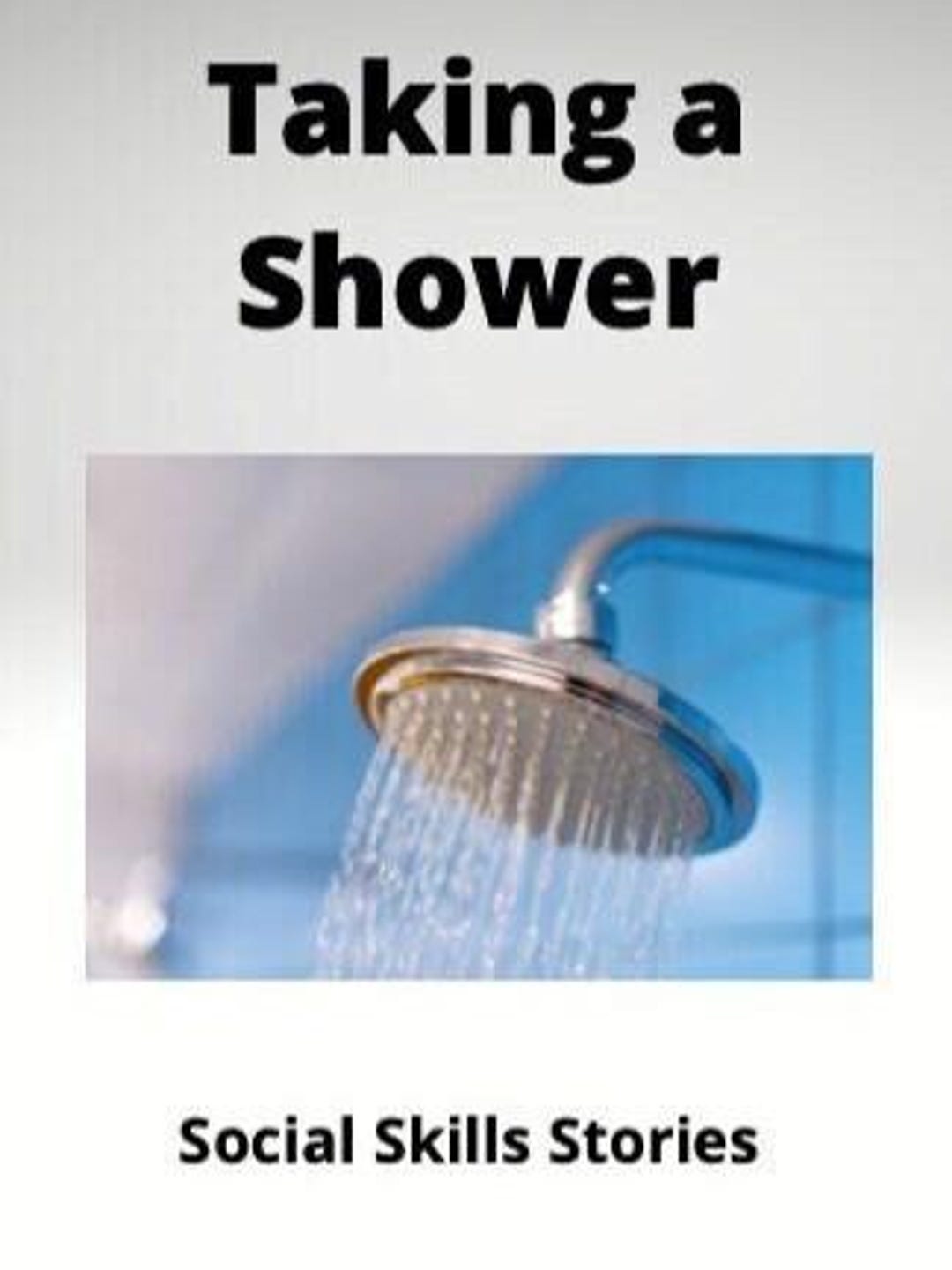Taking a Shower: Social Skills Story - Etsy