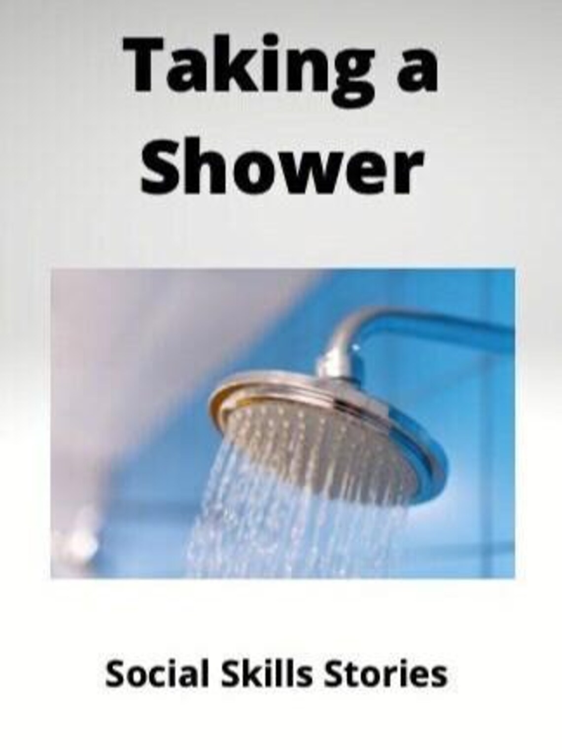 Taking a Shower: Social Skills Story - Etsy
