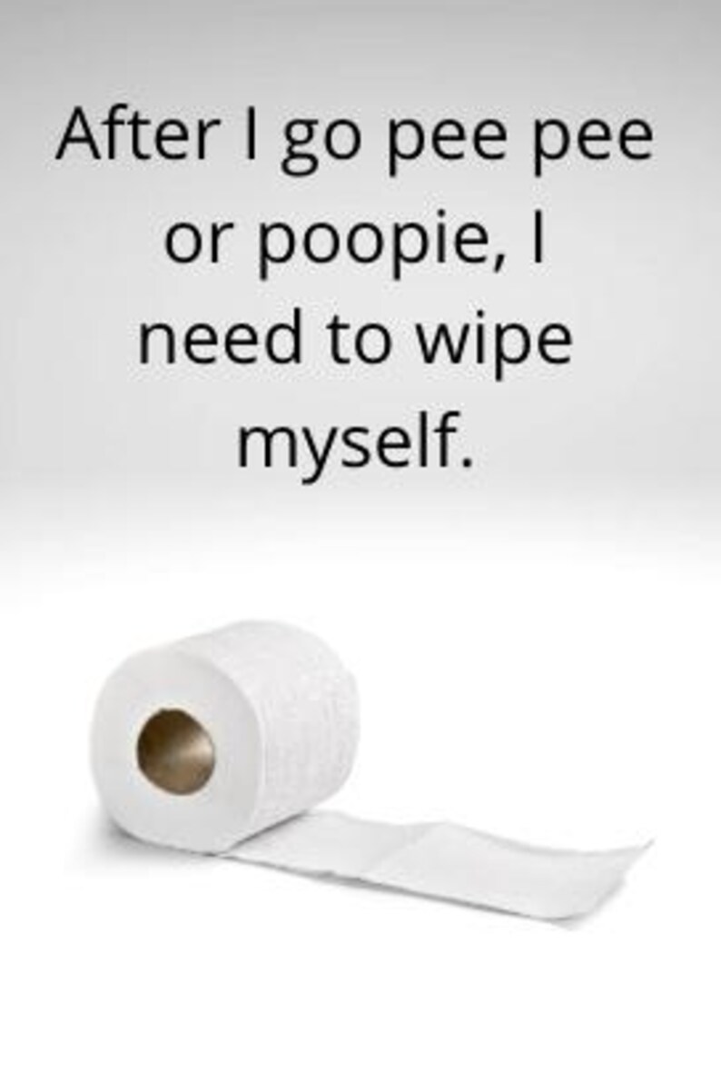 I Have to Go Potty: Social Skills Story - Etsy