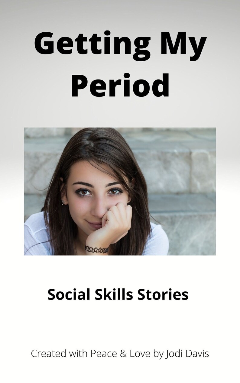 Getting My Period: Social Skills Story - Etsy