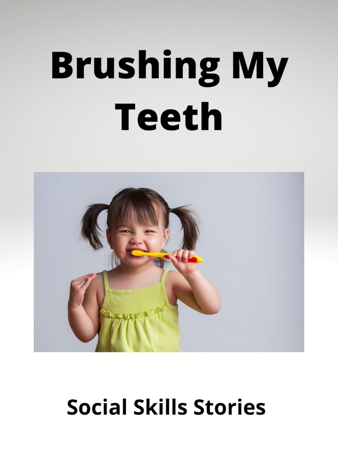 Brushing My Teeth: Social Skills Story - Etsy Canada