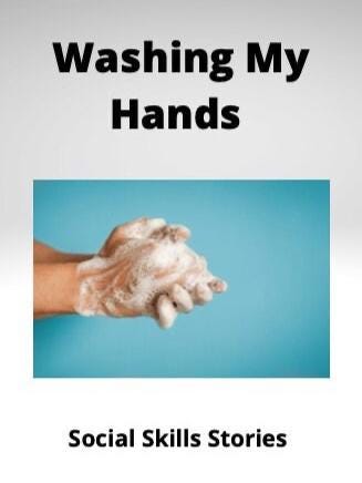 Washing My Hands: Social Skills Story - Etsy