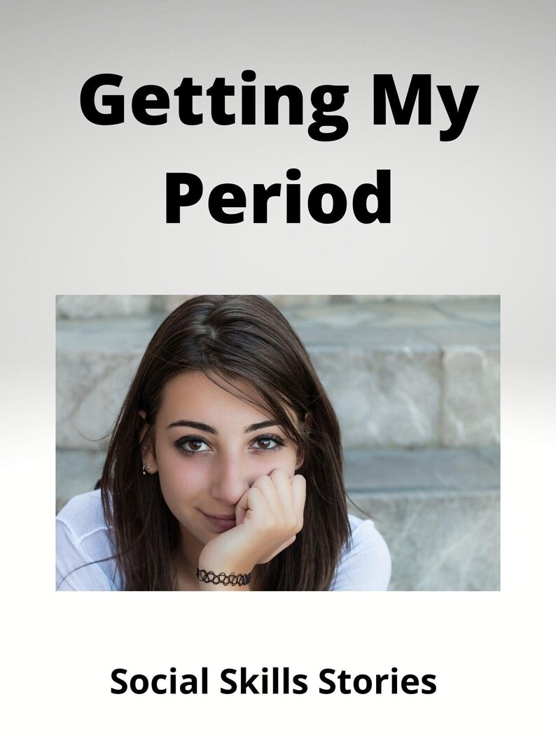 Getting My Period: Social Skills Story - Etsy