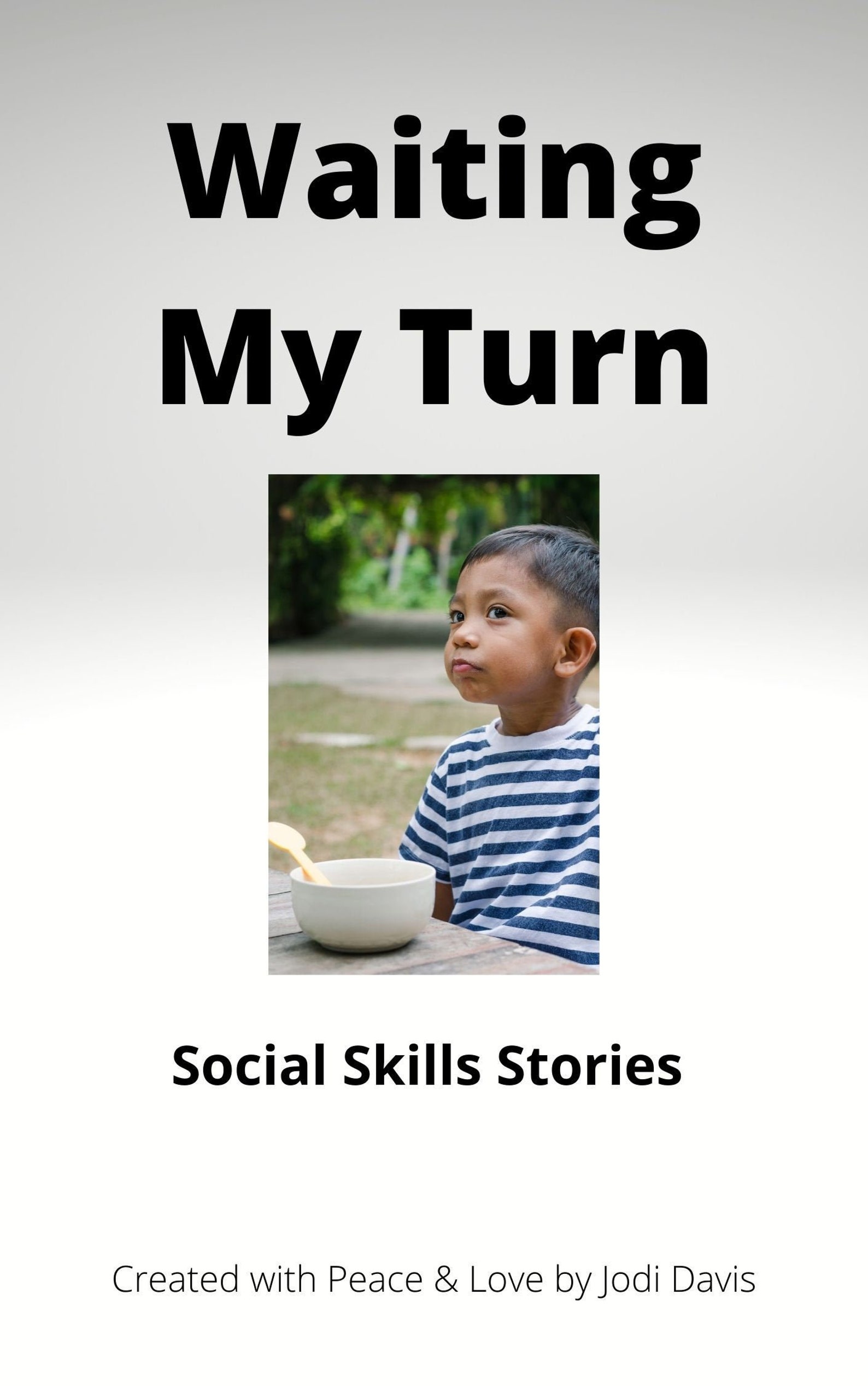 Waiting My Turn: Social Skills Story - Etsy