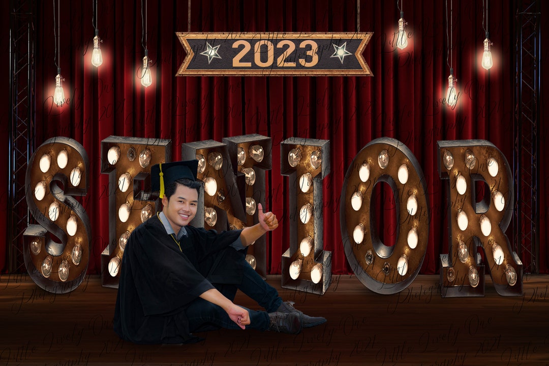 Digital Background Senior Photo Background Red Curtain - Etsy