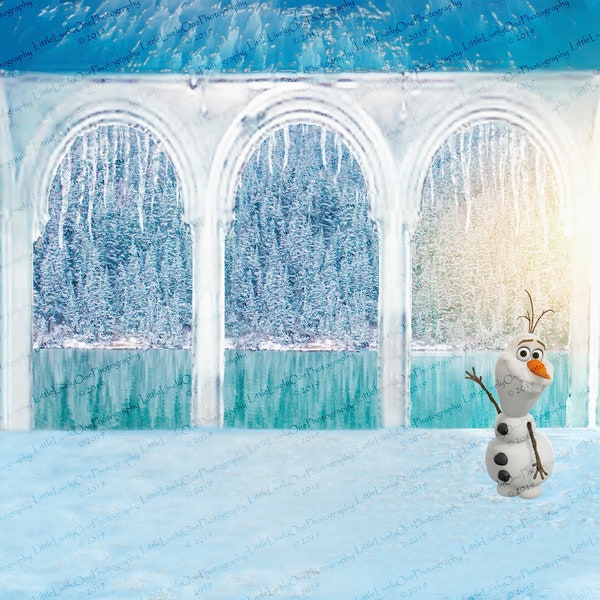 Frozen Background - Etsy