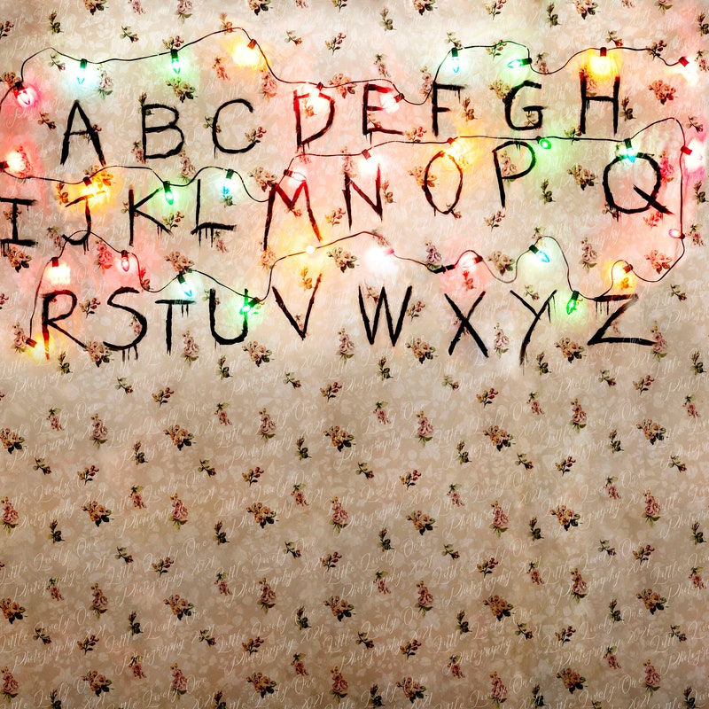 Strangers Things Alphabet Wall - Etsy