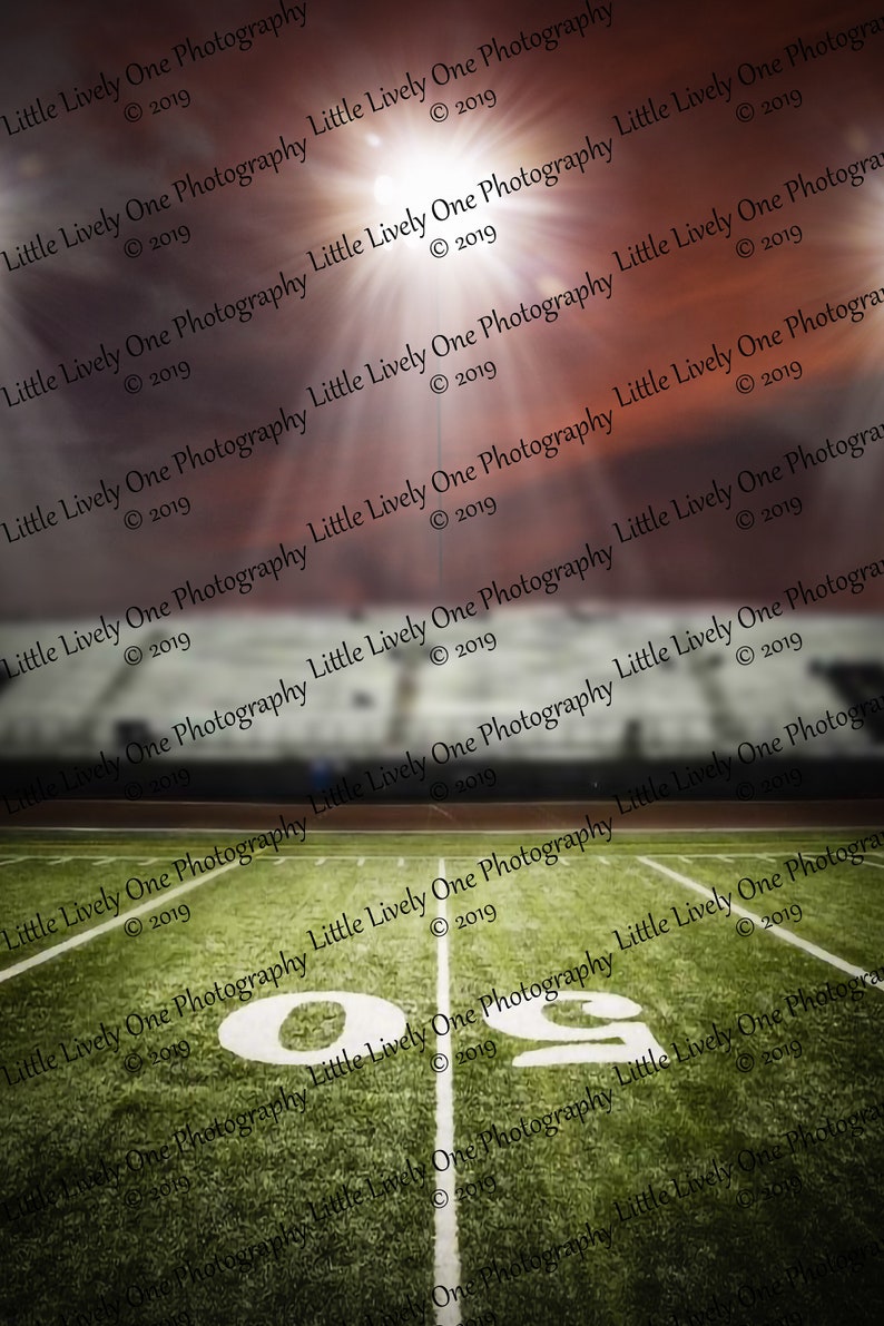 Football backgroundfootball player photodigital | Etsy