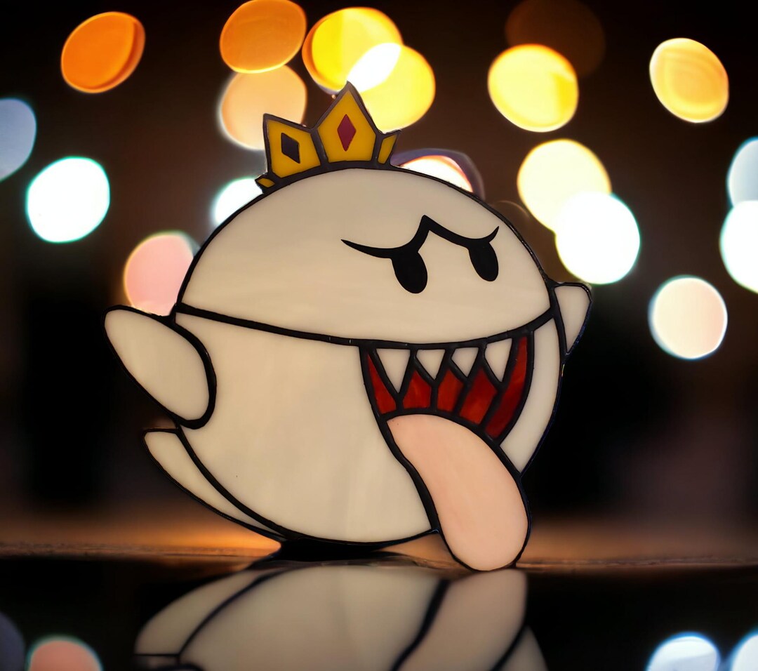 King Boo Suncatcher - Etsy