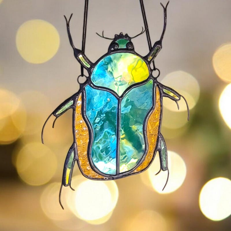 Outdoor Glass Bugs Decor - Etsy