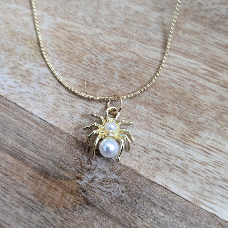 Spider Necklace - Etsy