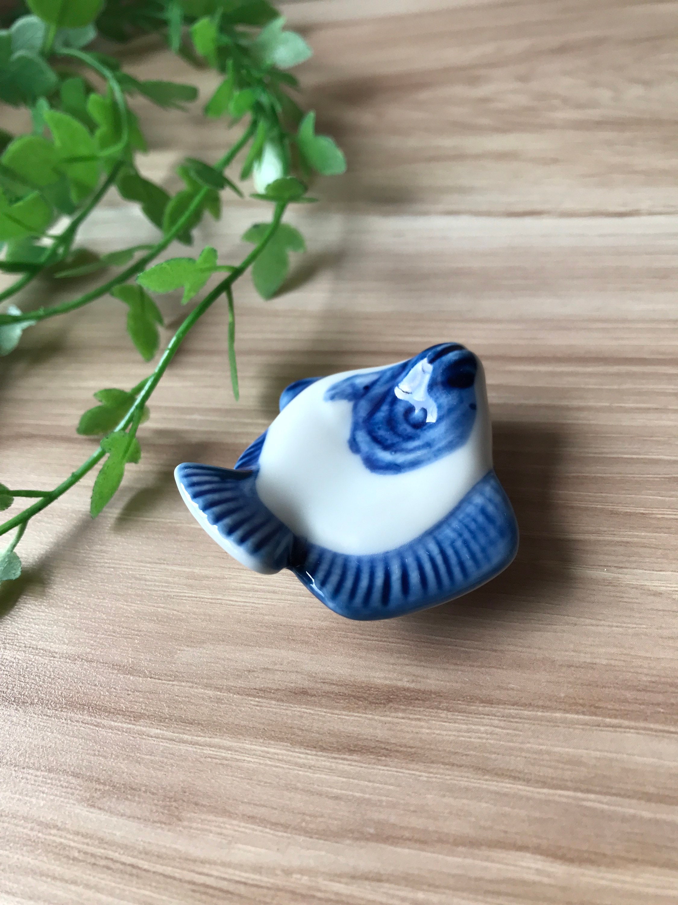 Japanese Chopstick rest Fish shaped Hashioki Tea bag holder | Etsy