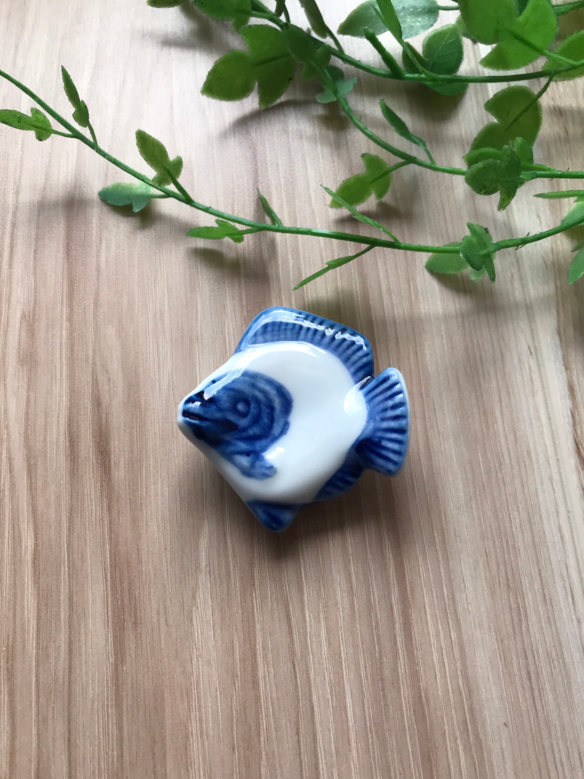 Japanese Chopstick rest Fish shaped Hashioki Tea bag holder | Etsy