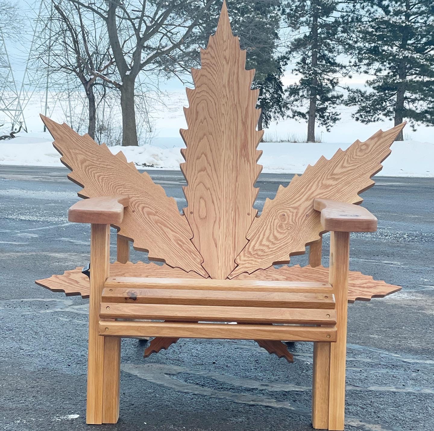 Pot Leaf Adirondack Chair - Etsy