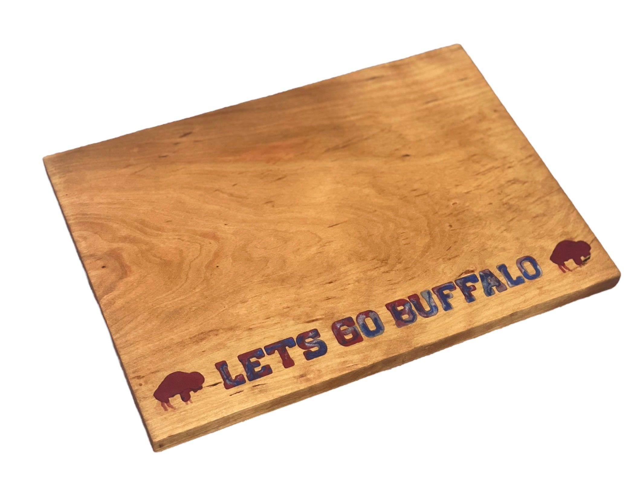 Lets Go Buffalo Cutting Board - Etsy