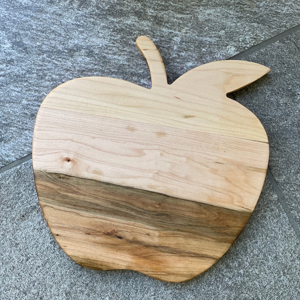 Apple Cutting Board - Etsy