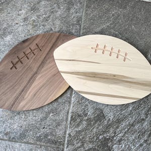 Football Shape Cutting Board - Etsy