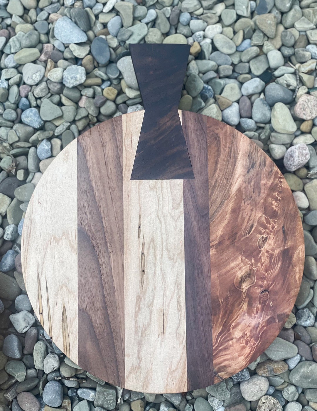 Pack of 5 Dovetail Handle Maple & Walnut Cutting Boards - Etsy