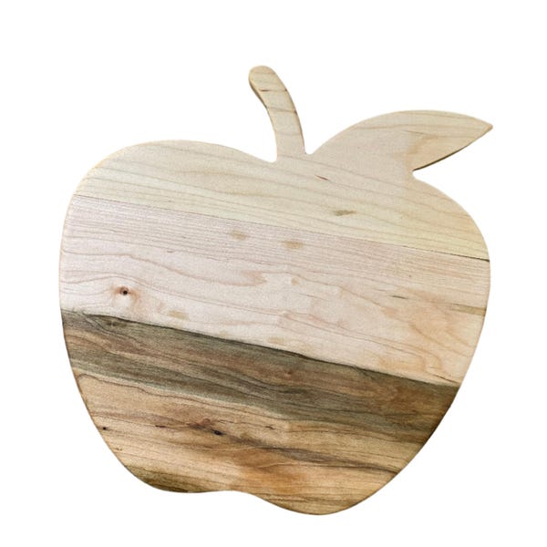 Apple Cutting Board - Etsy