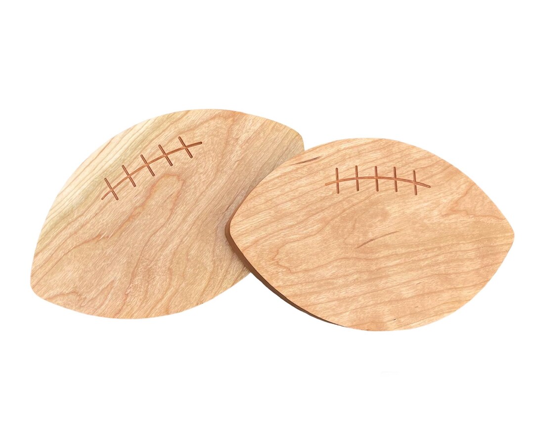 Football Shape Cutting Board - Etsy