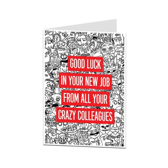 Greeting Cards & Invitations Funny Sorry Your Leaving Card New Job Good ...