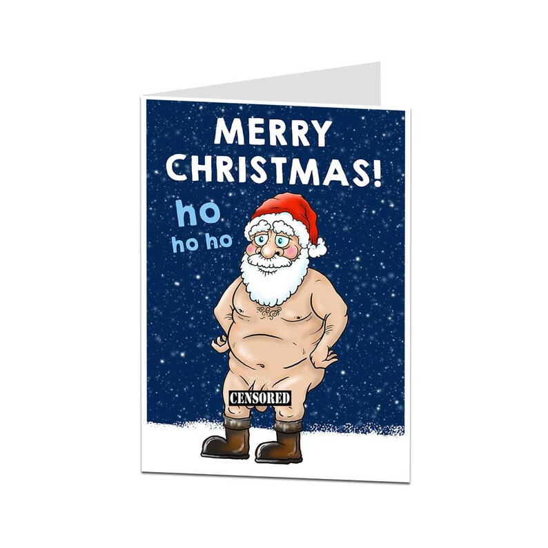 Funny Christmas Card Rude Christmas Card Adult Christmas Etsy UK Funny Christmas Card Rude Christmas Card Adult Christmas Etsy UK