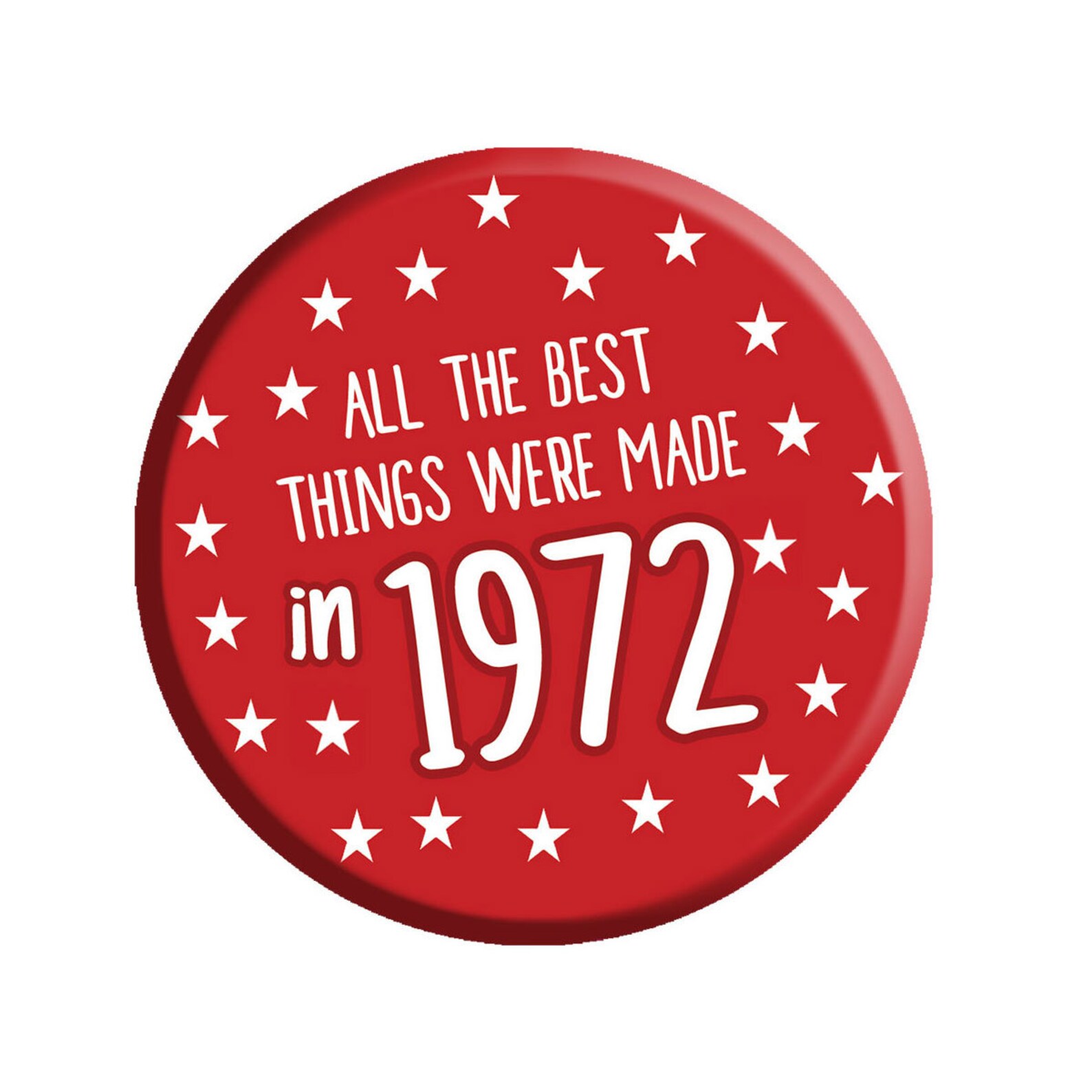 50th Birthday Gift. 50th Birthday Badge. 50th Buttons. | Etsy